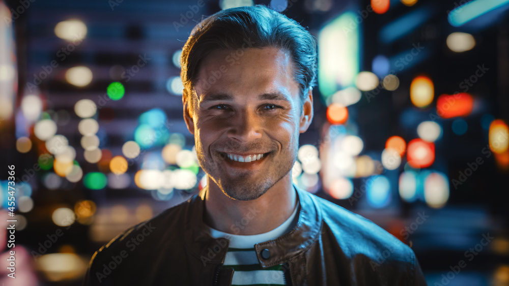 Handsome Young Man Smiling
