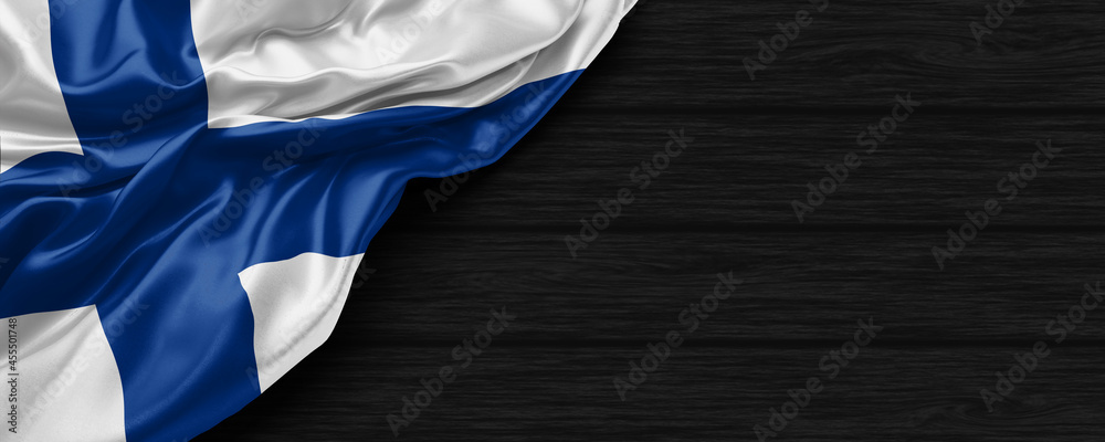 Finnish Flag Wallpaper