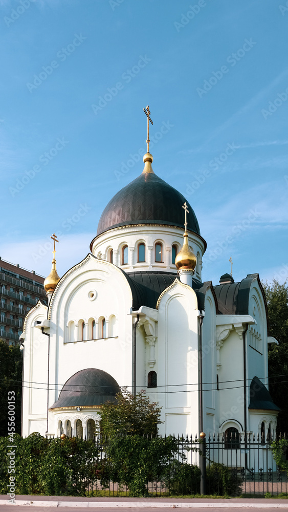 Russian Orthodox church in Krasnogorsk district, Novyy, Moscow Oblast ...
