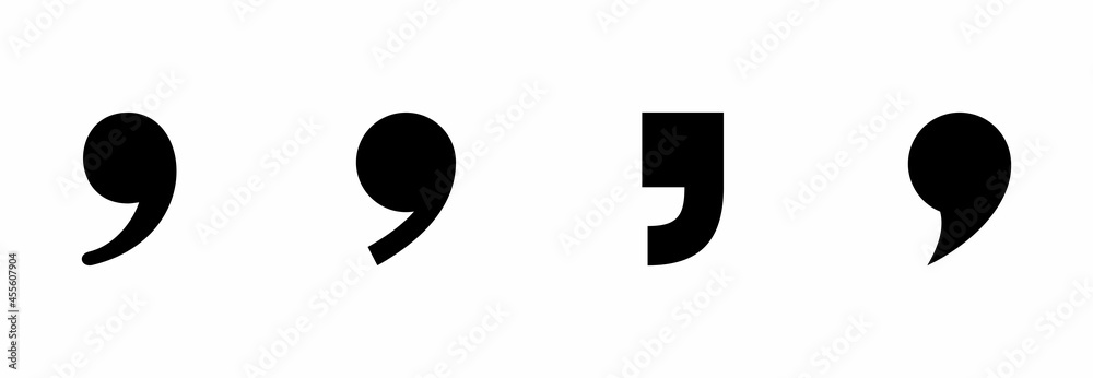 quotes icon set, quotes mark icon, quotes sign, quotes vector symbol ...