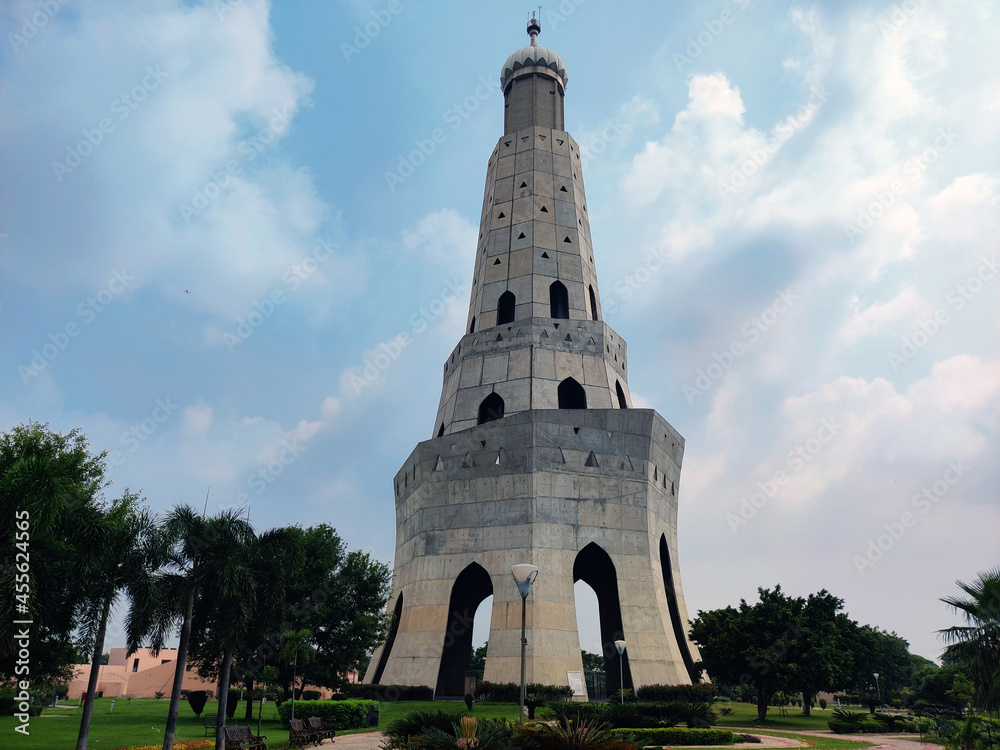 29 August, 2021.The Fateh Burj (victory tower)constructed in the memory ...