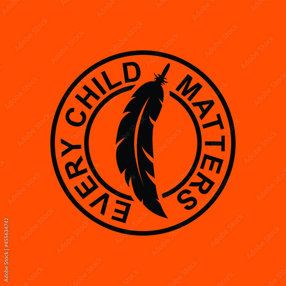 Every Child Matters Logo. Fear or Quills Symbol. Vector Illustration ...