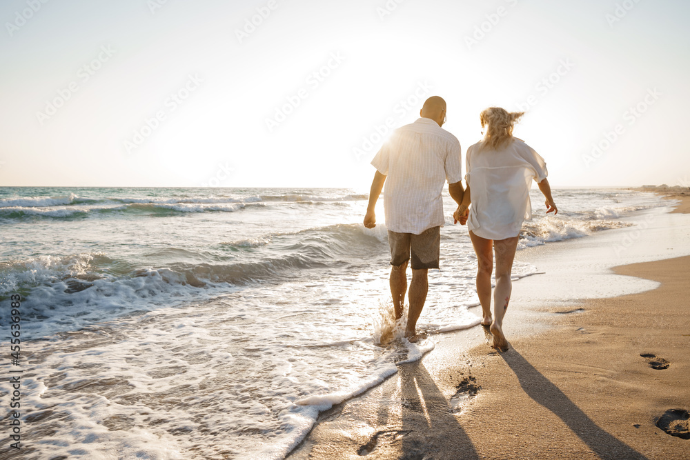 Beautiful Couple Walking