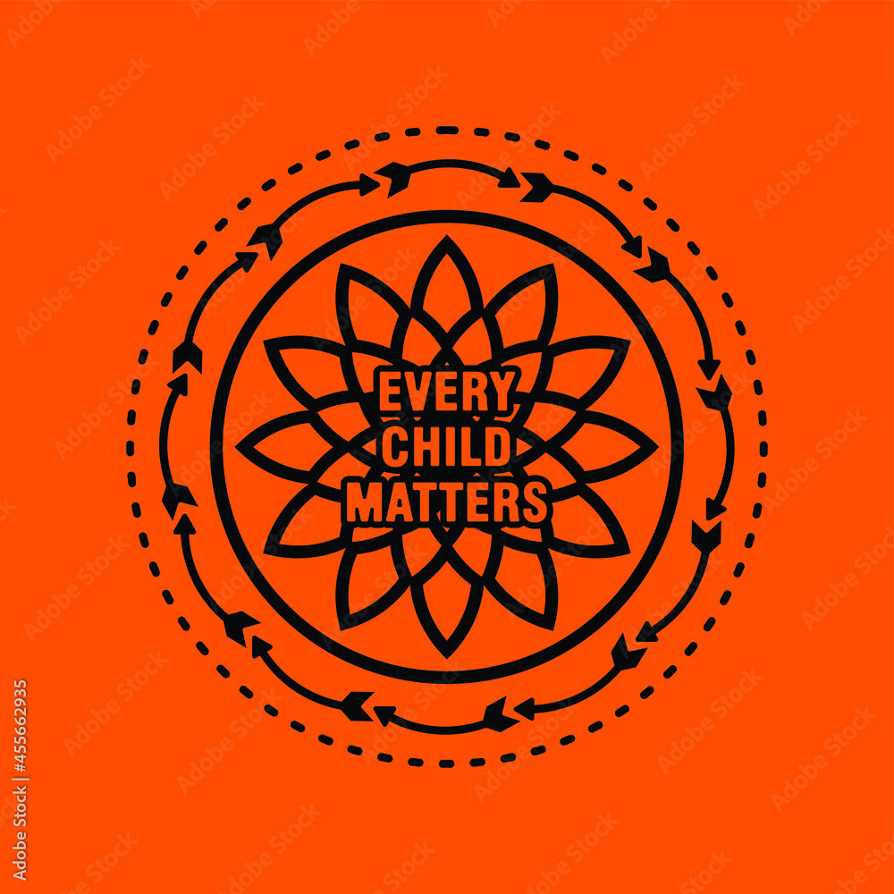 Every Child Matters Logo. Arrow Symbol. Vector Illustration Icon. Stock ...