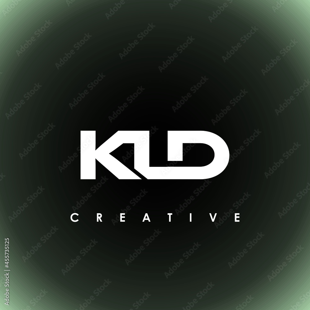 KLD Letter Initial Logo Design Template Vector Illustration 素材庫向量圖 ...
