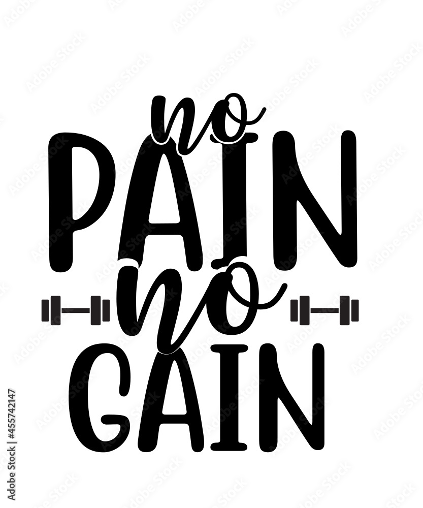 Gym Motivation SVG Bundle Cut Files, Gym Sayings Quotes Svg, Fitness ...