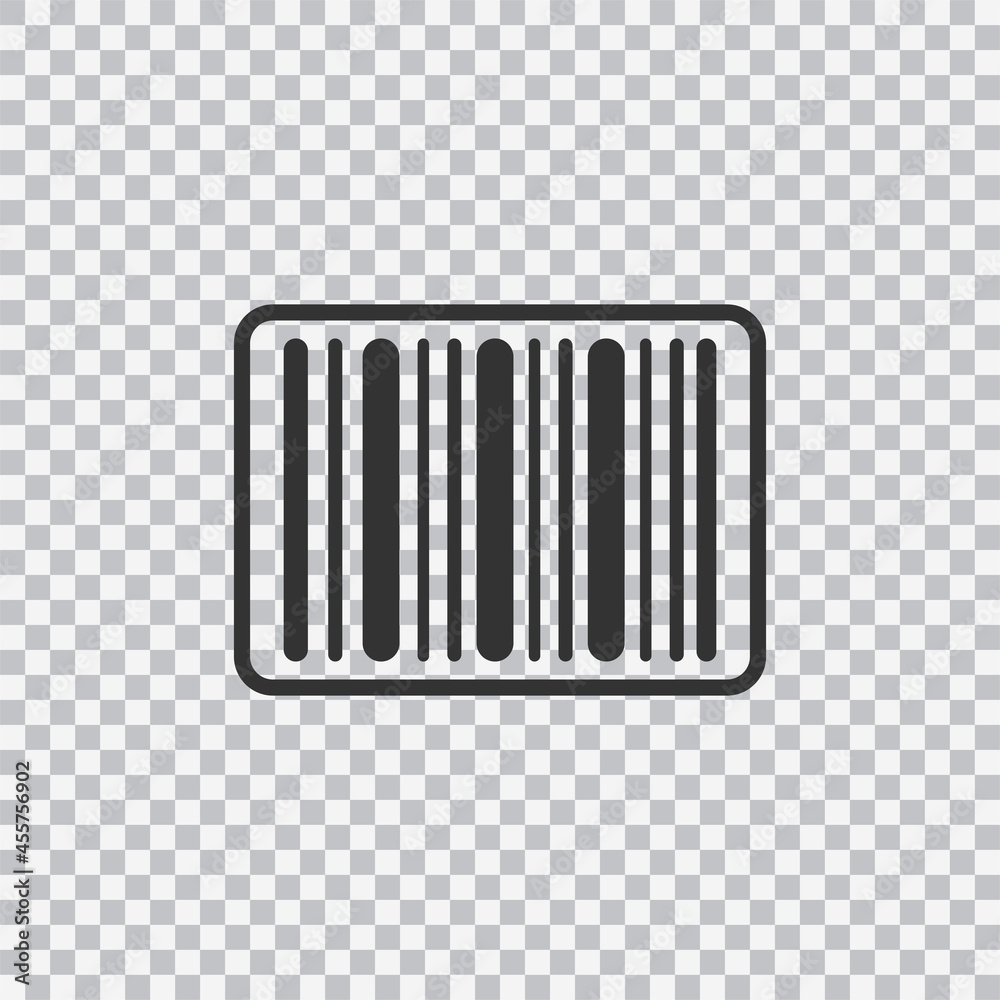 Barcode icon, label symbol. Simple, flat design for web or mobile app ...