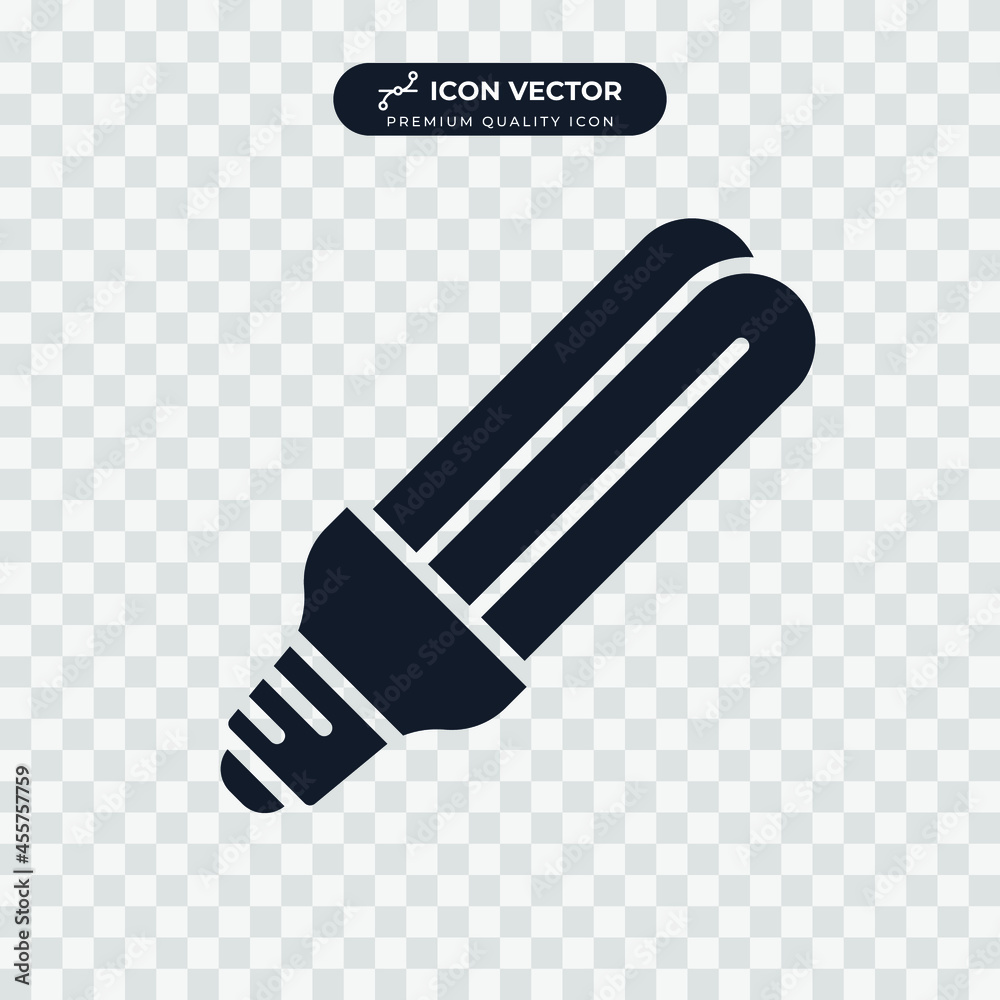 Light Bulb icon symbol template for graphic and web design collection ...