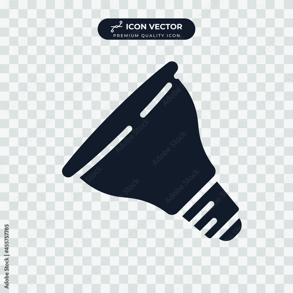 Light Bulb icon symbol template for graphic and web design collection ...