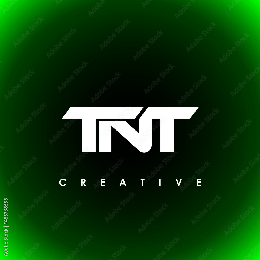 TNT Letter Initial Logo Design Template Vector Illustration Stock ...