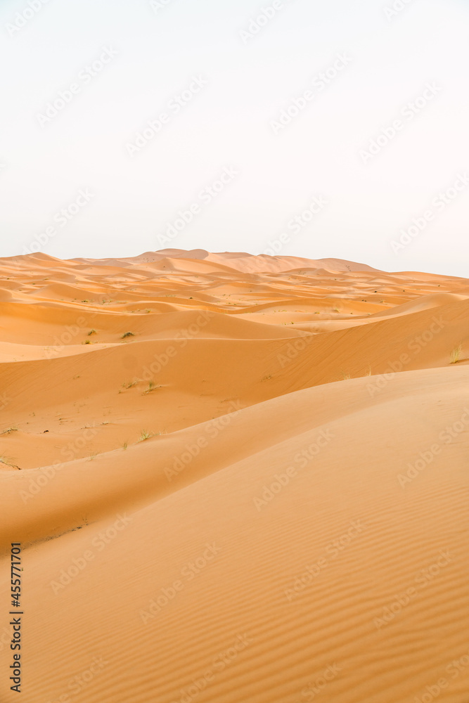 Sandy mountains in desert landscape Stock Photo | Adobe Stock