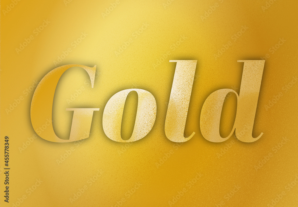 Gold Style Text Effect Stock Template | Adobe Stock