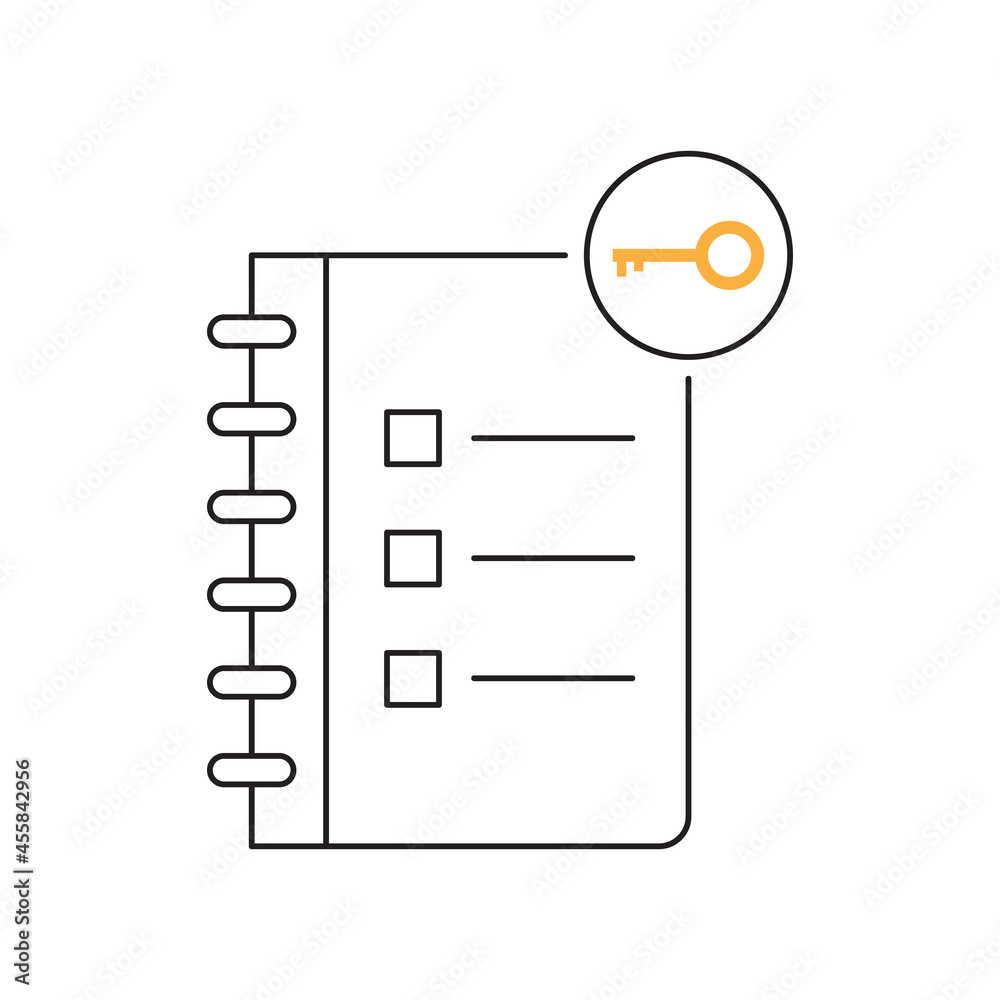 Checklist with keywords.concept of key word check list and register of ...