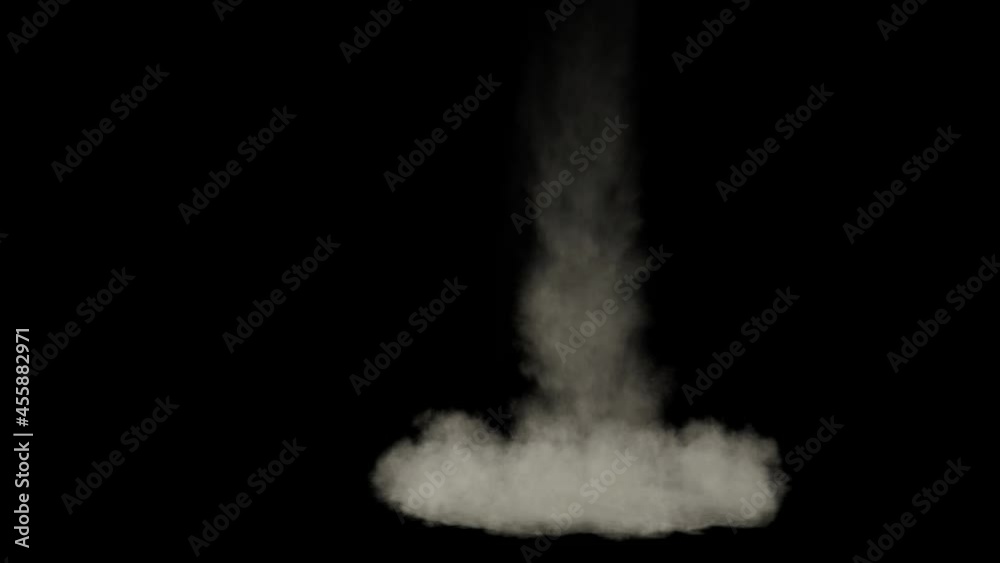 Dust rubble falling on the ground, used for RBD simulation and falling ...