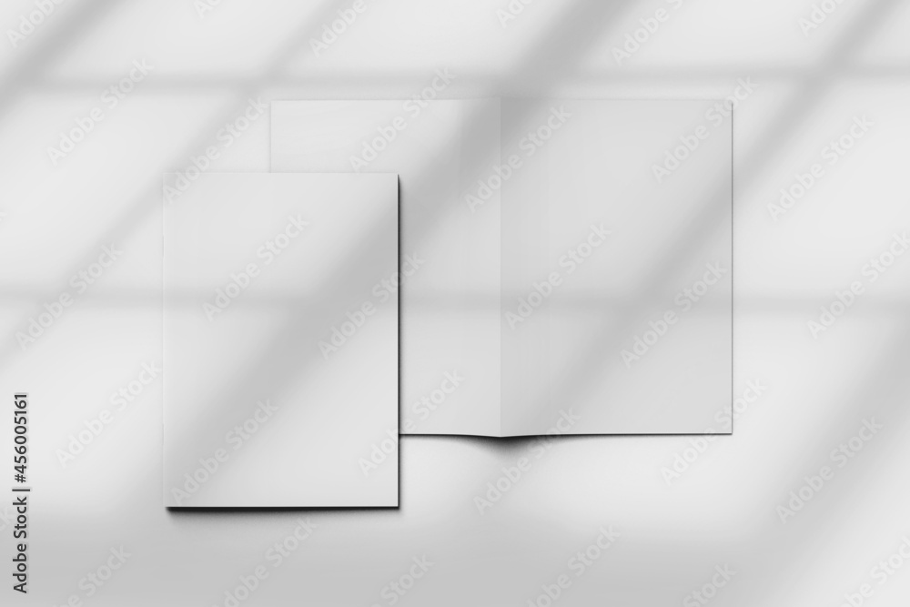 white background flyer and catlog Stock Vector | Adobe Stock