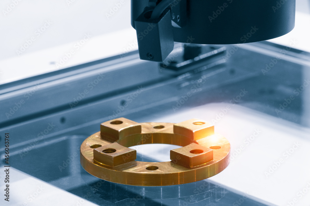System for optical quality control of various small precision products ...