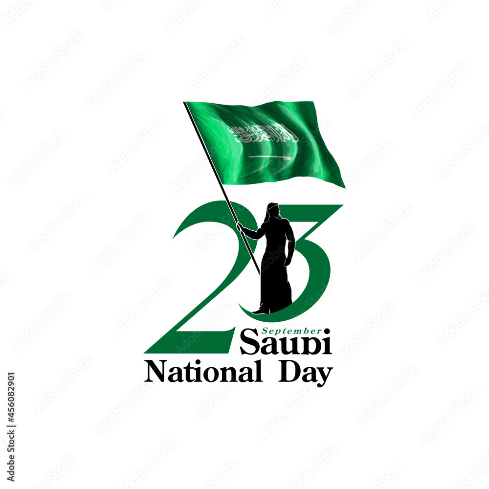 logo design Anniversary 89 years The national holiday of the Kingdom of ...