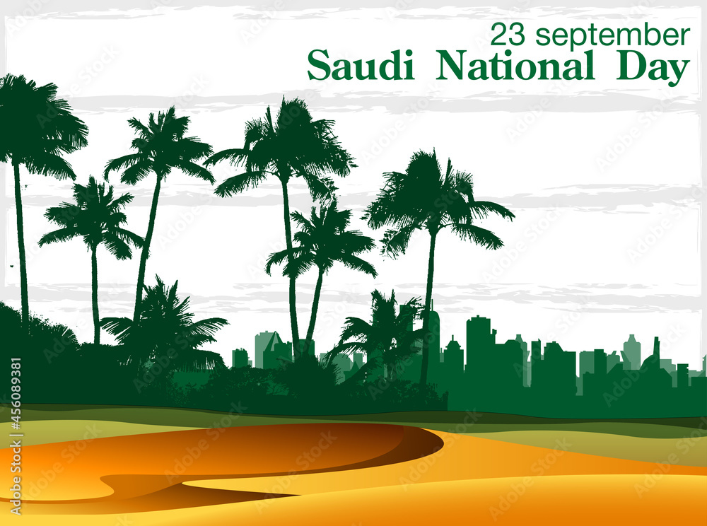 logo design Anniversary 91 years independence. National holiday of the ...