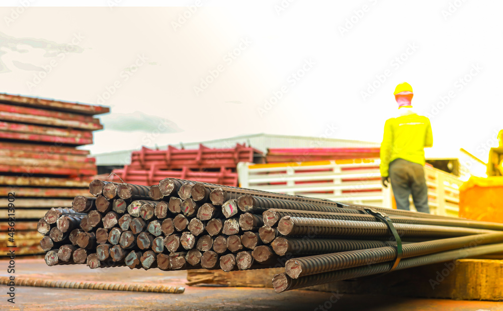 Poster Rebar steel bars, reinforcement. – Wall Art | UkPosters