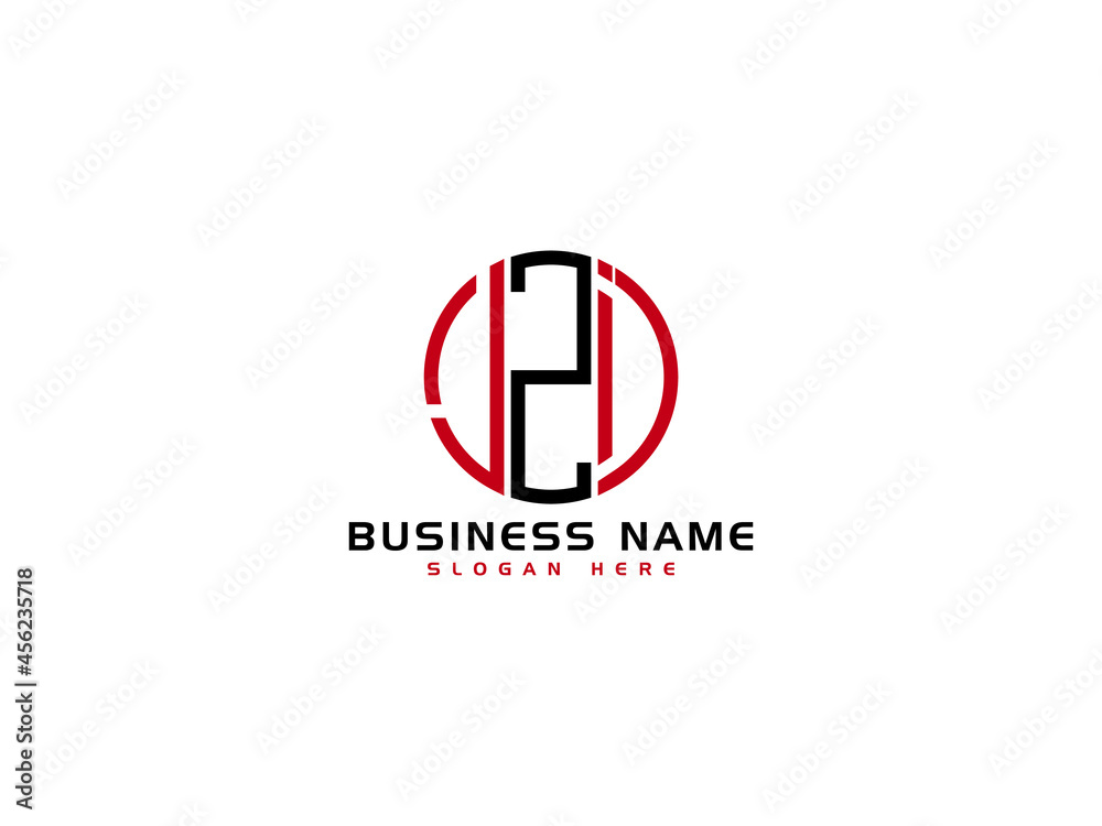 Letter JZI Logo, Creative jzi Logo Iocn Vector Image Design Stock ...
