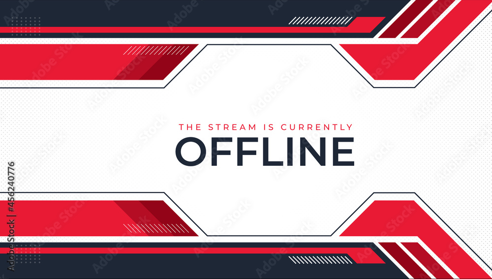 Twitch offline screen or banner for streamers. Twitch Offline stream ...