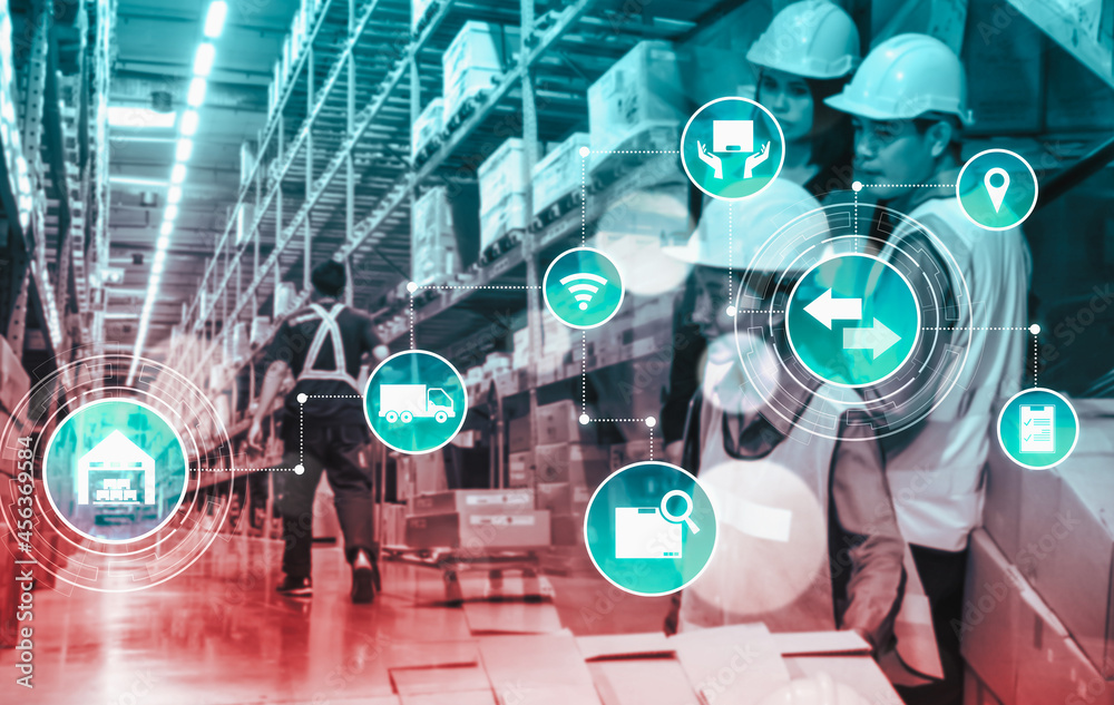Smart warehouse management system with innovative internet of things ...