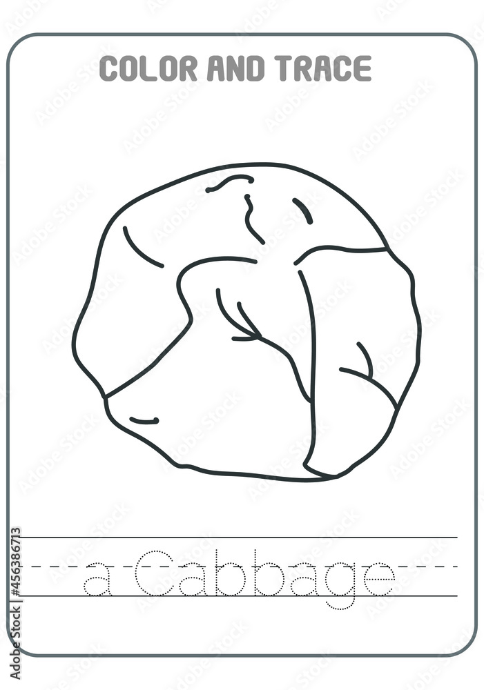 coloring pages vegetables worksheets printable education children ...