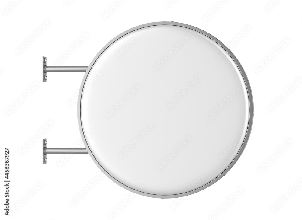 Double sided Back lit signage circular board, led glow advertising ...