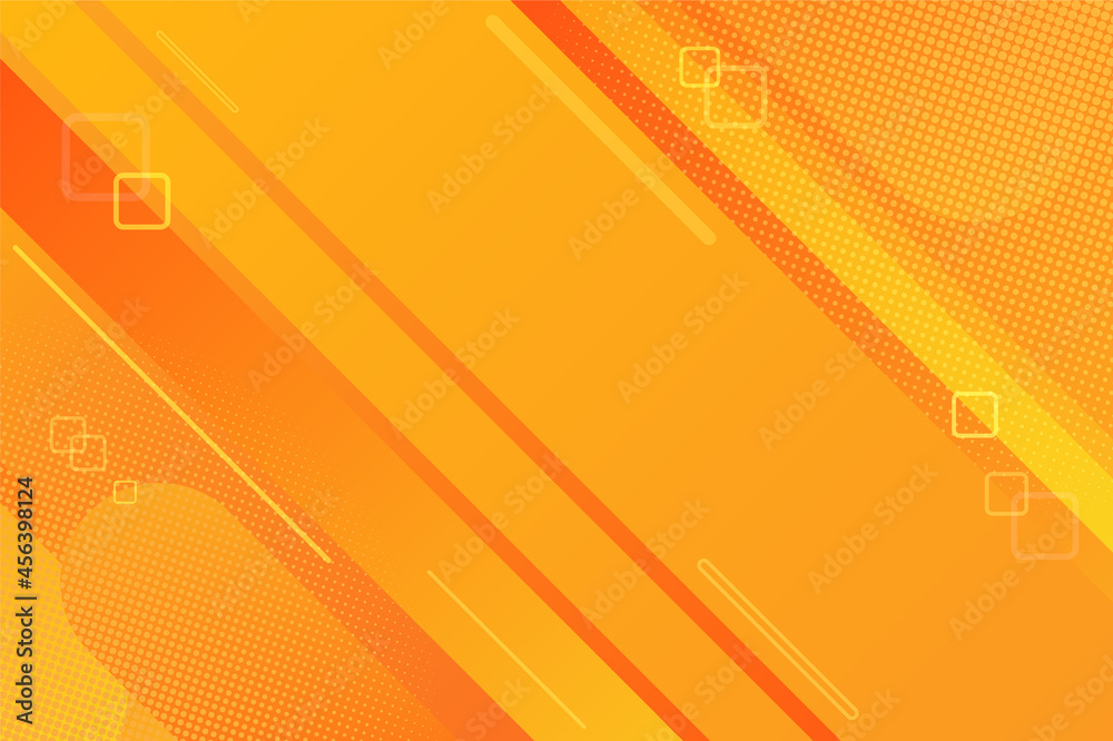 orange abstract background with dynamic composition Stock Vector ...