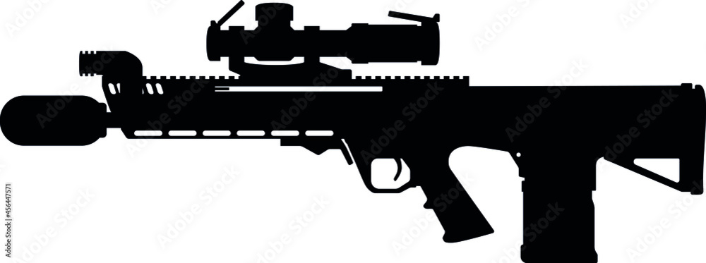 New RM277 AR R machine gun assault rifle, automatic rifle weapon system ...