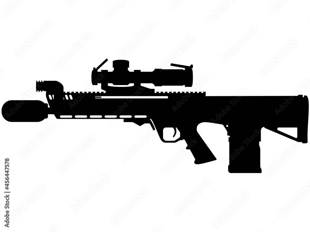 New Generation Squad Weapon Beretta General Dynamics RM277 AR R machine ...