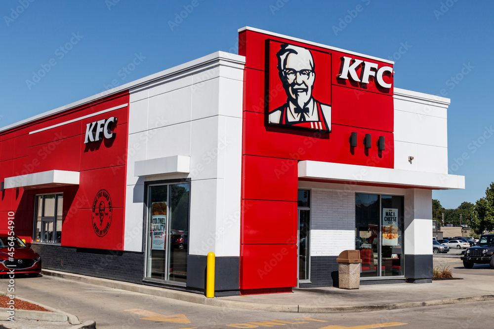 KFC Fast Food Chicken location. Kentucky Fried Chicken is a subsidiary ...