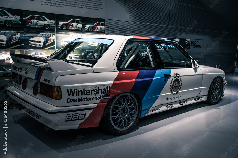 Munich/ Germany - May, 24 2019:BMW 3.0 CSL 1975 classic German touring ...