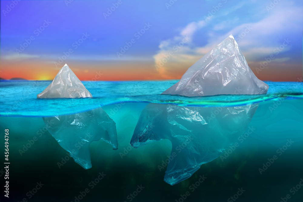 Plastic pollution in marine environmental problems Animals in the sea ...