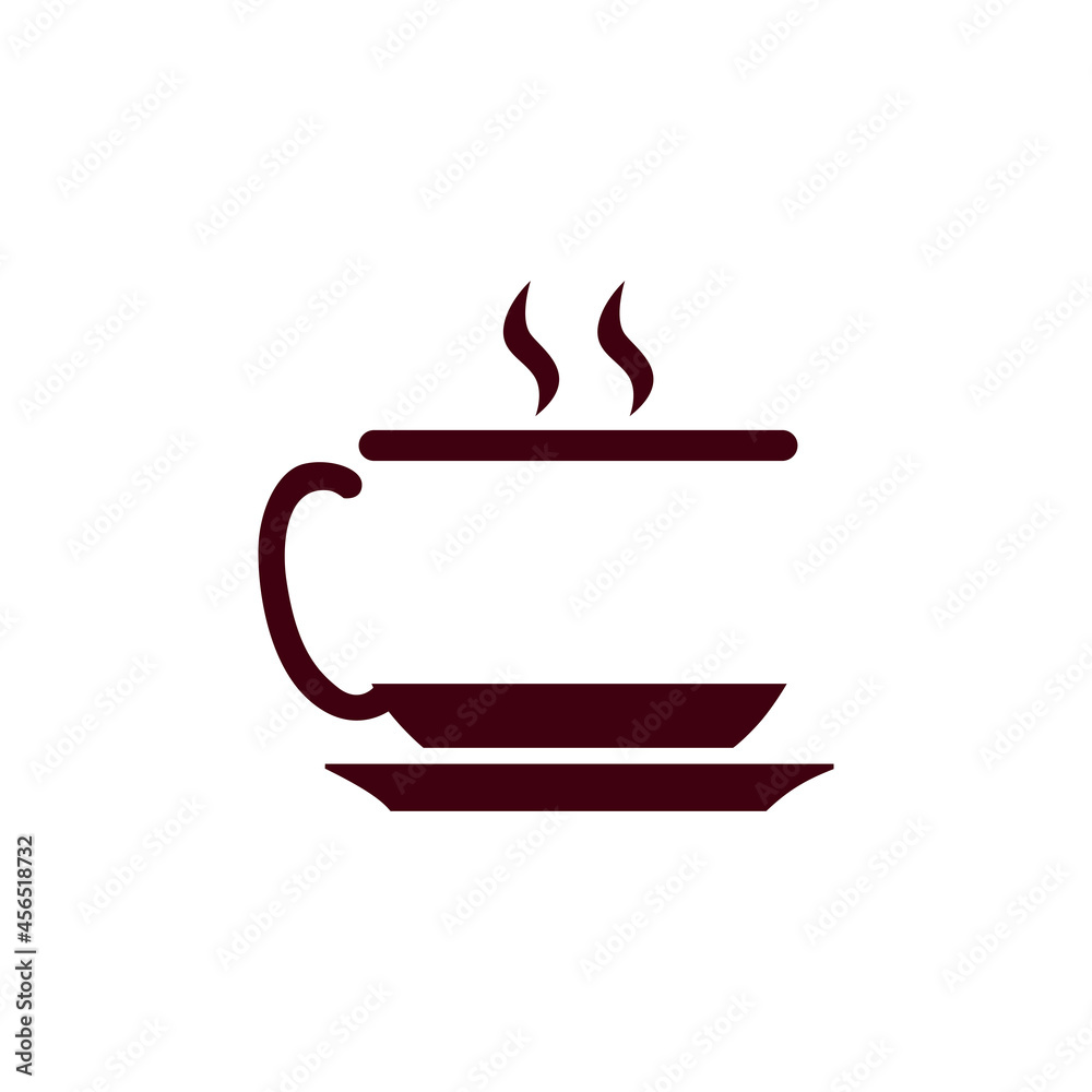 abstract letter C coffee cup logo icon Stock Vector | Adobe Stock