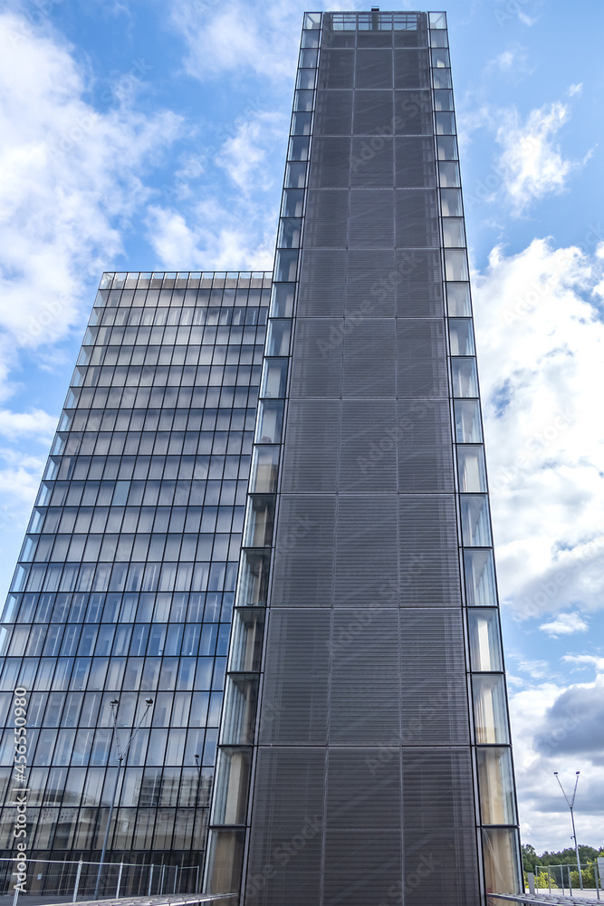 Modern architecture of Paris: National Library of France (Bibliotheque ...
