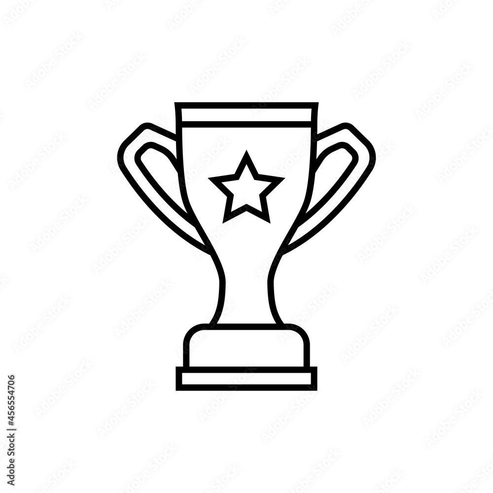 Icono de copa de trofeo. Ganador. Concepto de premiación y competencia ... Icono de copa de trofeo. Ganador. Concepto de premiación y competencia ...