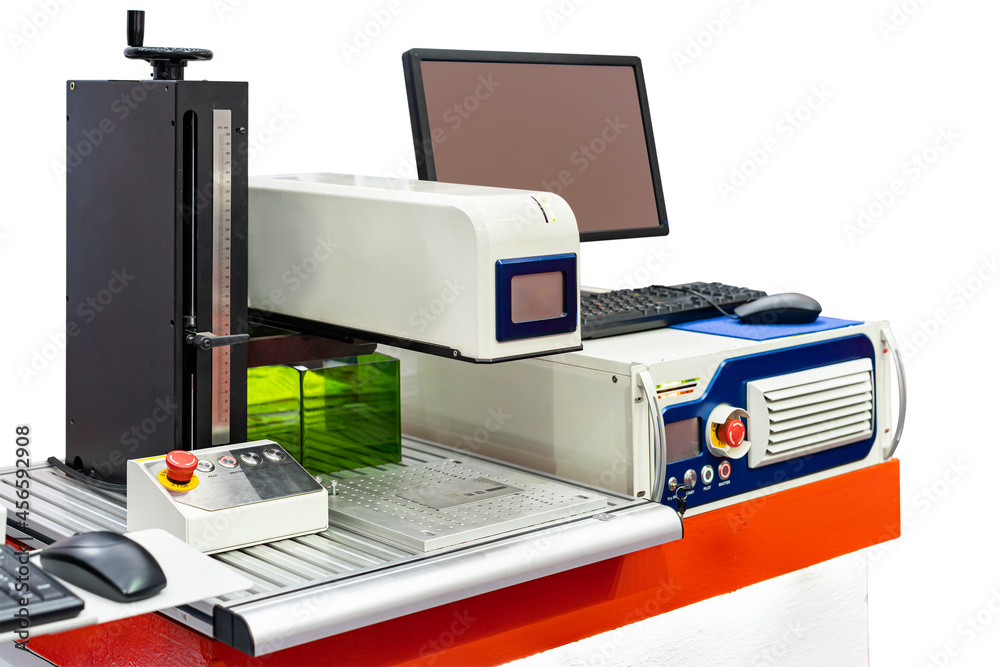 laser marking or engraving machine for write letter or various graphic ...