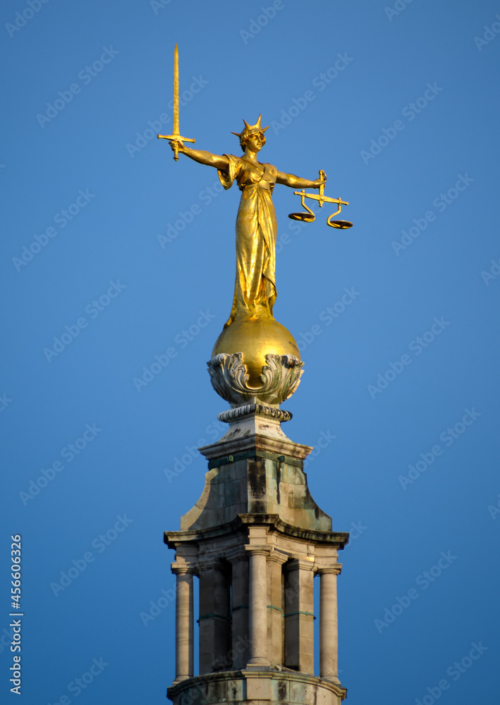 Statue of Lady Justice Stock Photo | Adobe Stock