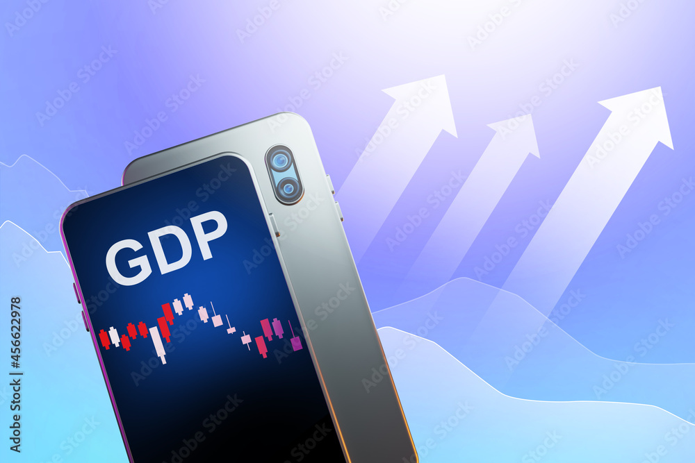 Fluctuation of GDP. Tracking level of GDP through televon. Graph of GDP fluctuations in appendix ...