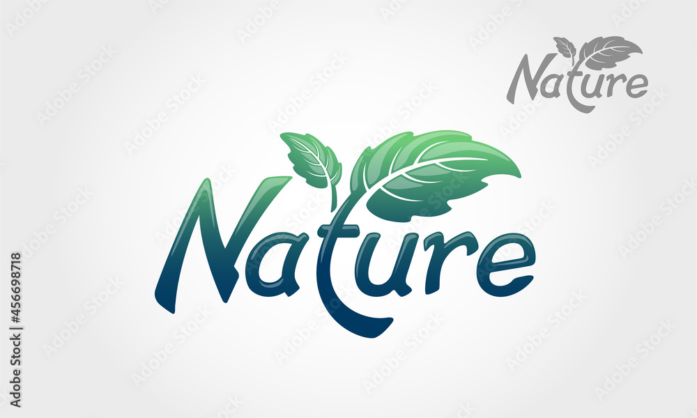 Nature vector logo this beautiful tree is a symbol of life, beauty ...