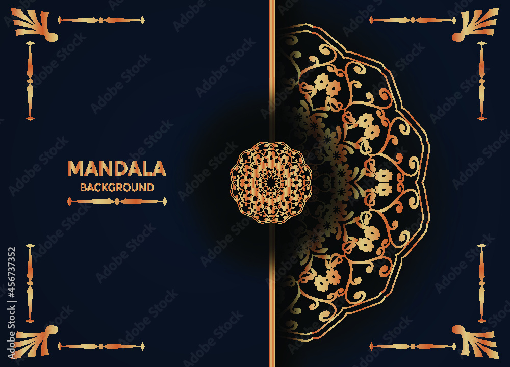 Luxury mandala islamic background Premium Vector Stock Vector | Adobe Stock