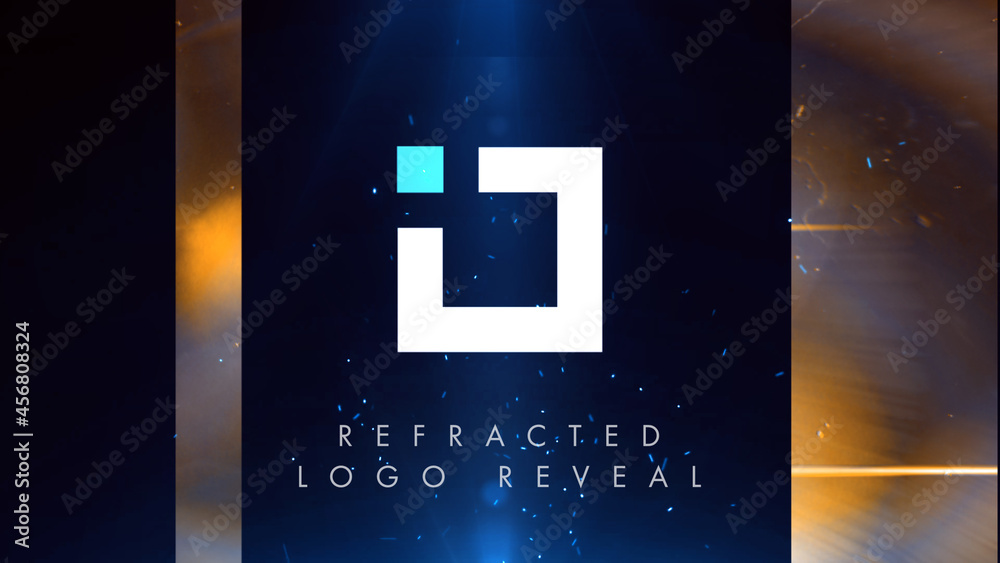 Refracted Logo Replacement Stock Template | Adobe Stock