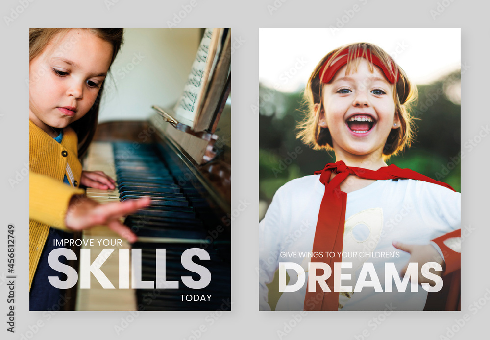 Editable Education Poster Template Stock Template | Adobe Stock