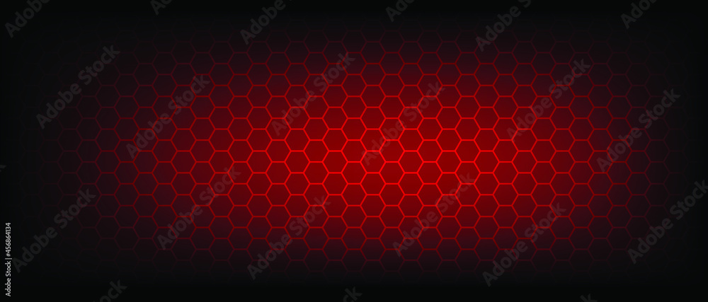 Abstract red beehive raster background plate icon. Honeycomb bees hive ...