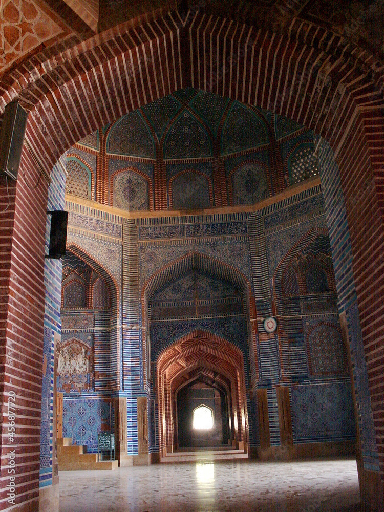 The Shah Jahan Mosque, also known as the Jamia Masjid of Thatta, is a ...
