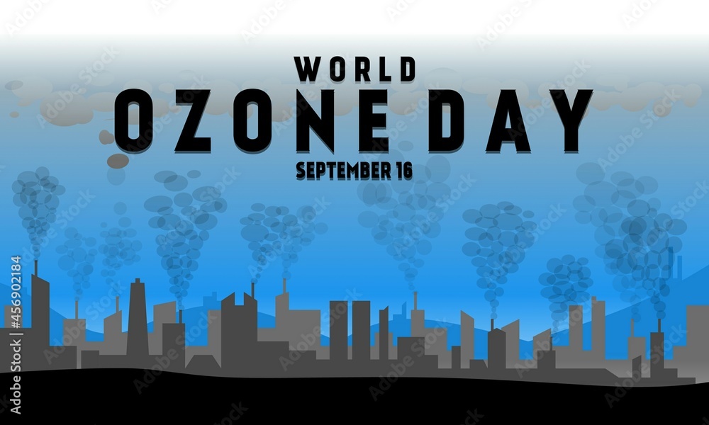 World ozone day theme. Vector illustration. Suitable for Poster ...