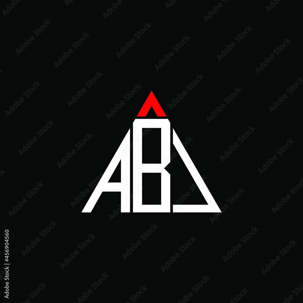 ABJ letter logo creative design. ABJ unique design Stock Vector | Adobe ...