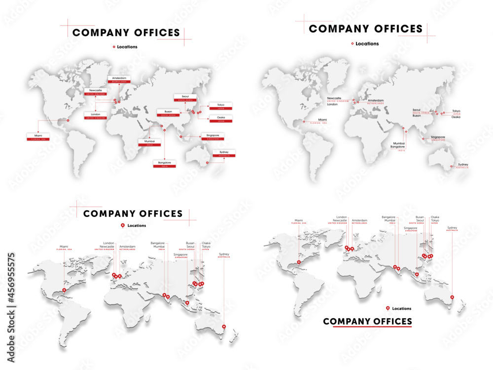 Corporate World Map