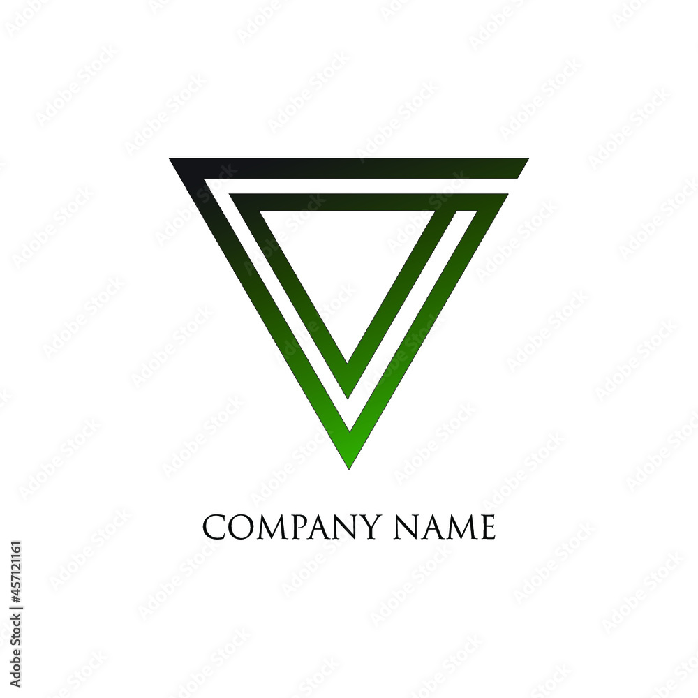 LOGO SEGITIGA Stock Vector | Adobe Stock